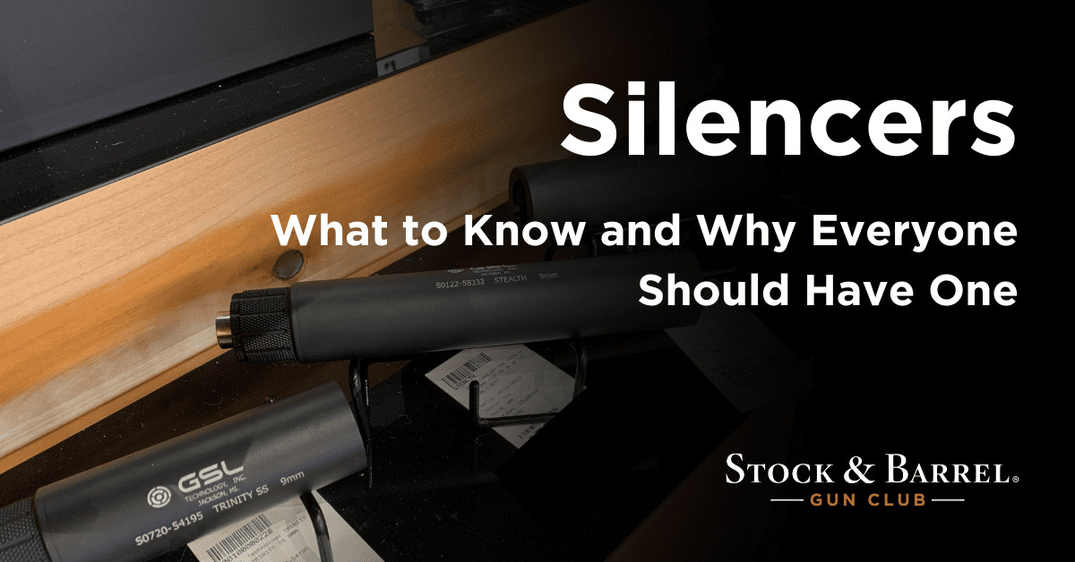 Silencers, What to Know and Why Everyone Should Have One | Stock ...